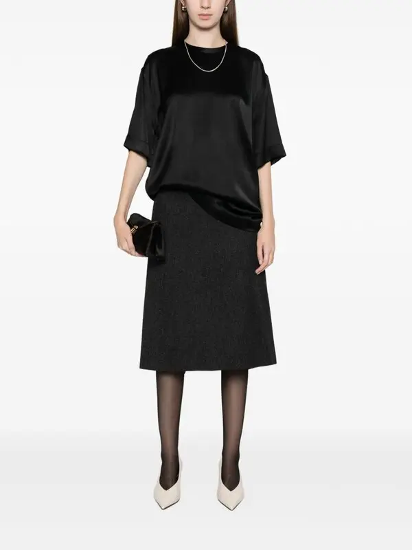 TOTEME Satin T-shirt