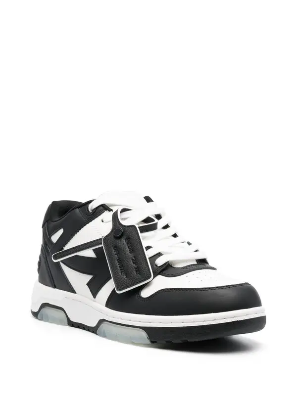 Off-White Out Of Office Leather Sneakers - Black