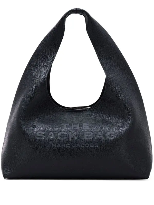 Marc Jacobs The Sack Leather Handbag - Black