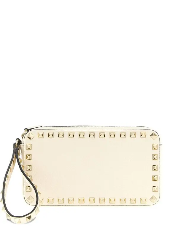 Valentino Garavani Rockstud Leather Mini Bag - Ivory