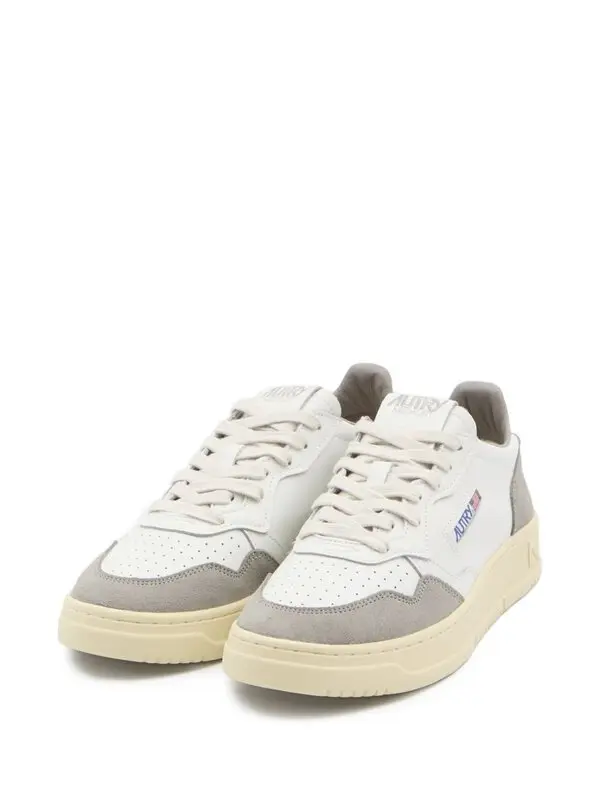 AUTRY Medialist Low Leather Sneakers - Grey