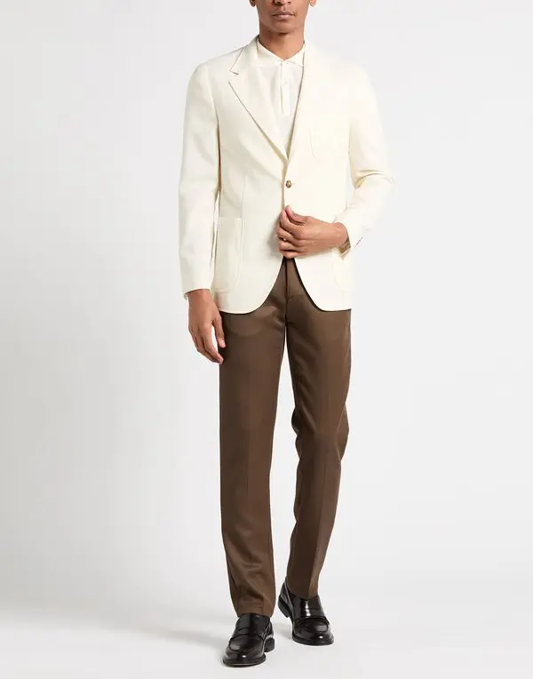 Boglioli Blazer Size Wool - Ivory