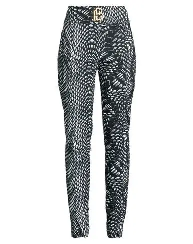 BABYLON Skinny Fit Embellished Pants - Black