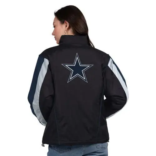 STARTER Dallas Cowboys Thursday Night Gridiron Half-zip Jacket