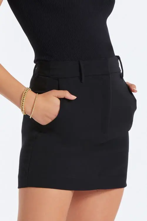 BISHOP + YOUNG A-line Trouser Mini Skirt