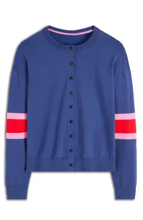 Boden Relaxed Cotton Blend Cardigan