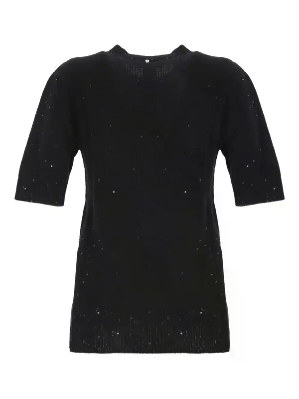 Lorena Antoniazzi Sequin-embellishment Sweater