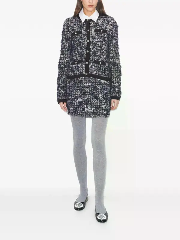 Tory Burch Kendra Tweed Cardigan