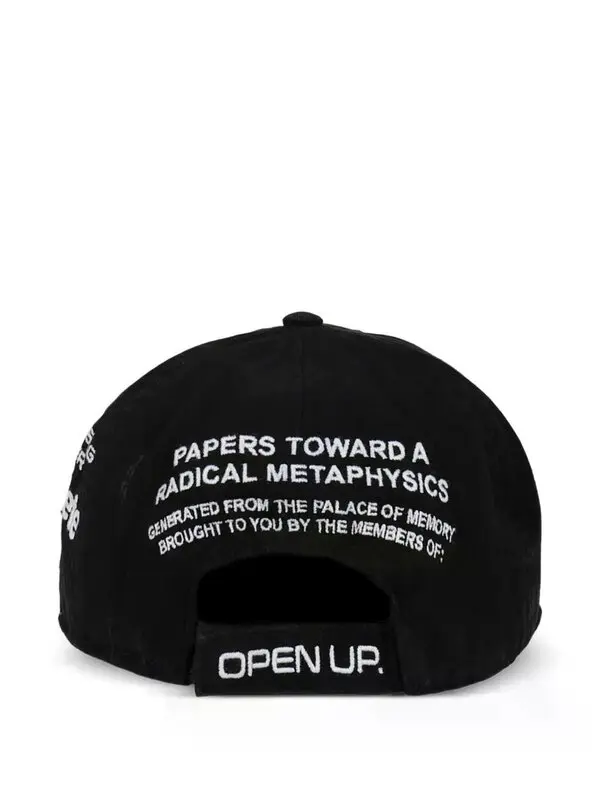 RRR123 Graphic Baseball Cap - Black