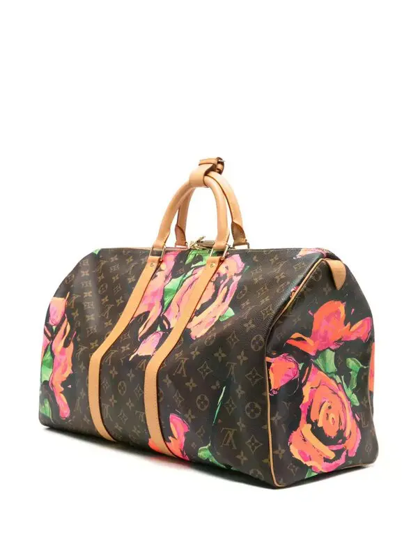 LOUIS VUITTON X Stephen Sprouse Keepall 50 Travel Bag - Brown