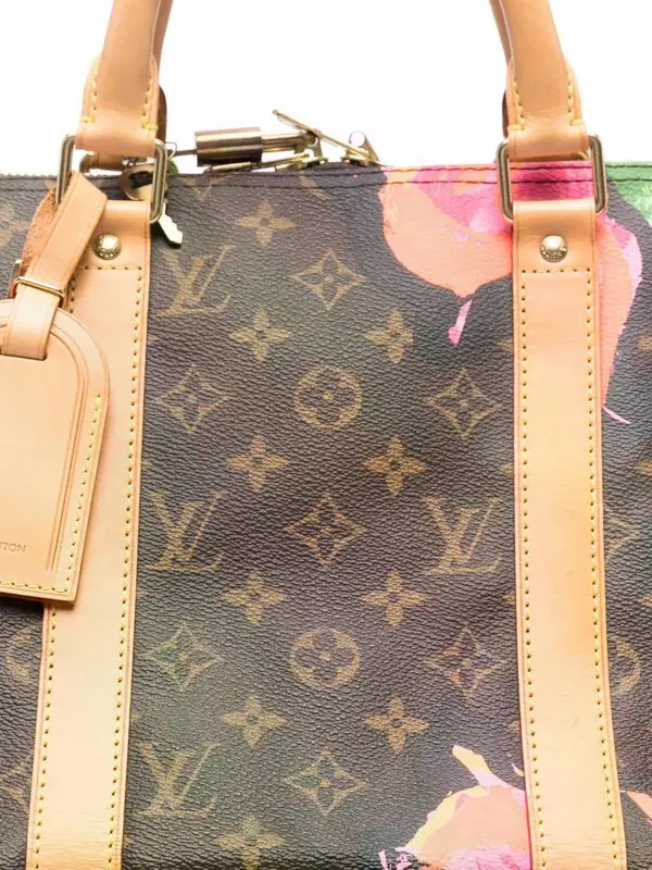 LOUIS VUITTON X Stephen Sprouse Keepall 50 Travel Bag - Brown