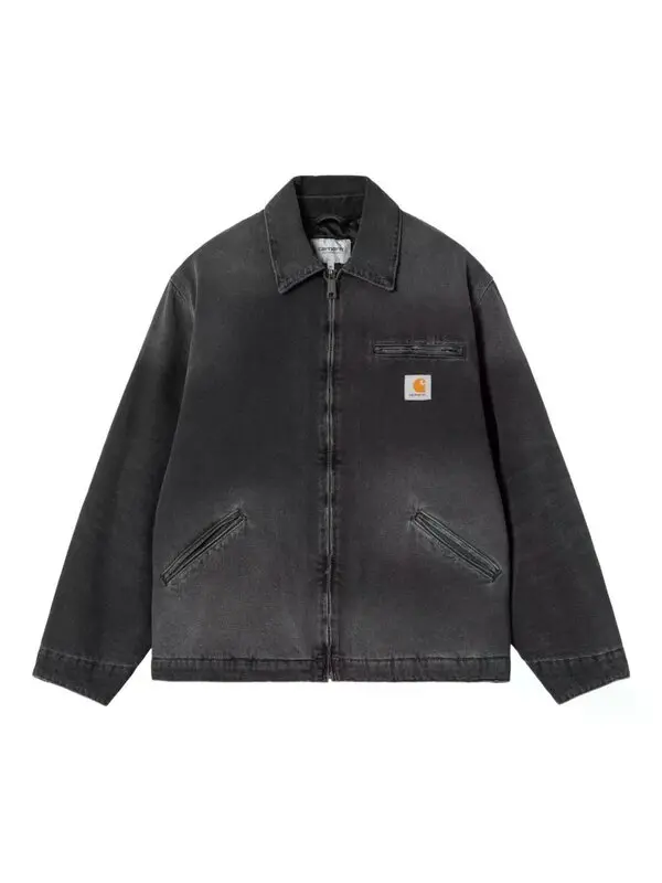 Carhartt Work In Progress Og Detroit Denim Jacket - Grey