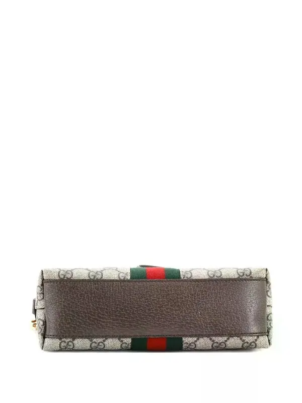 Gucci Ophidia Dome Gg Coated Canvas Small Shoulder Bag