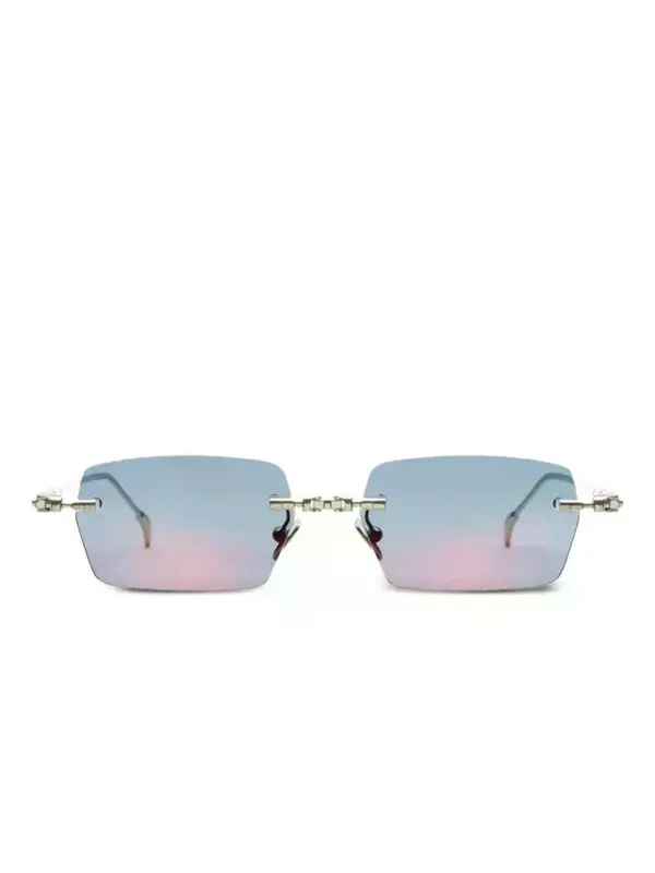 KUBORAUM Geometric Sunglasses - Blue