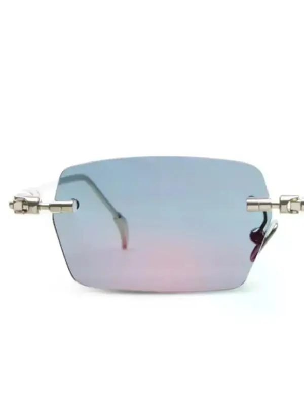 KUBORAUM Geometric Sunglasses - Blue