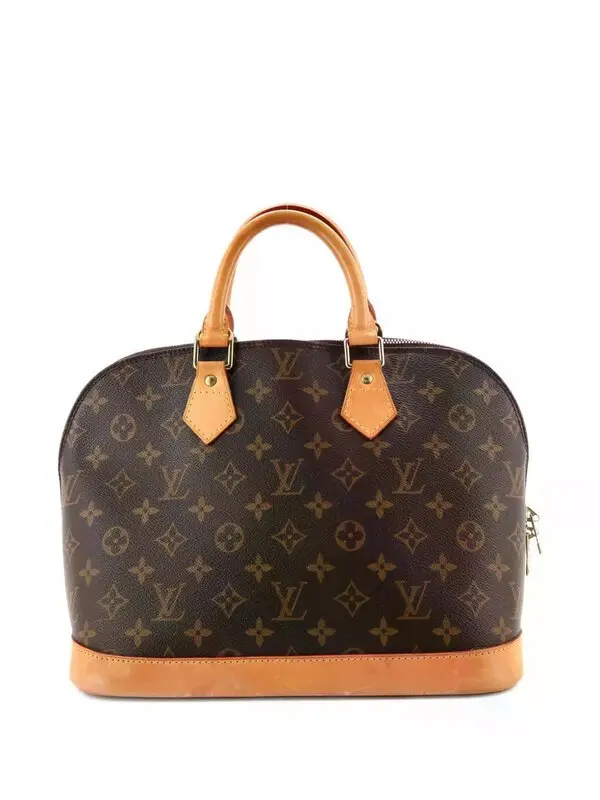 LOUIS VUITTON Alma Handbag Monogram Canvas Pm - Brown