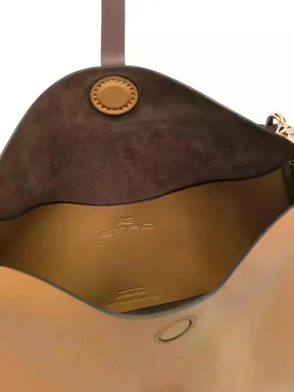Etro Buckle-detail Tote Bag - Brown