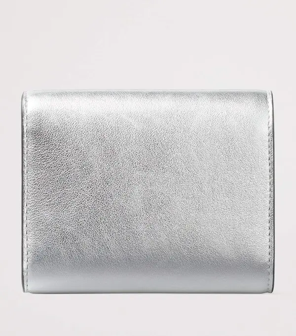 JIMMY CHOO Metallic Leather Marinda Wallet