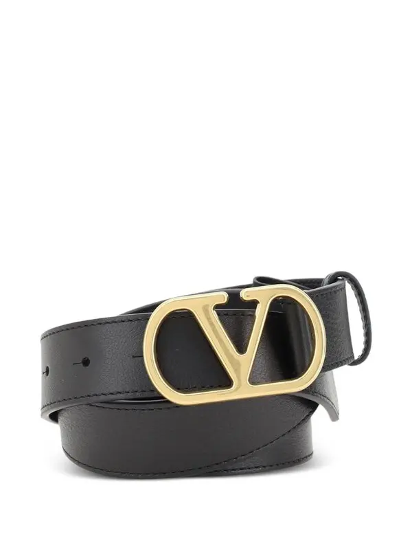 Valentino Garavani Vlogo Signature H30 Belt - Black