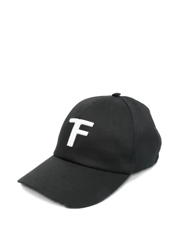 TOM FORD Cap With Embroidered Logo - Black