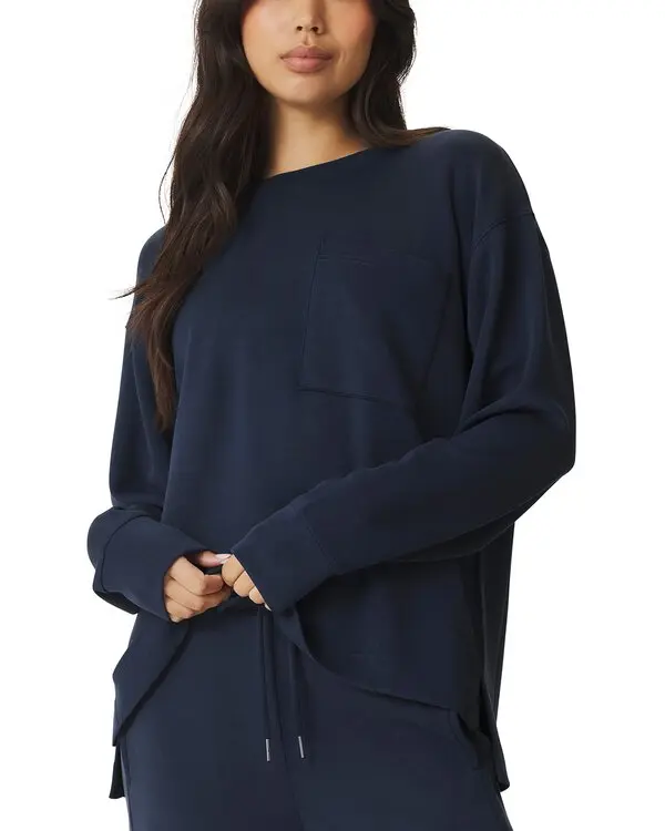 Splendid Scubasoft Crewneck Sweater - Navy