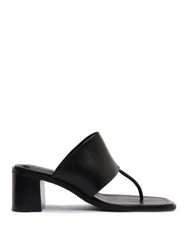 Schutz Martha Leather Thong Sandals
