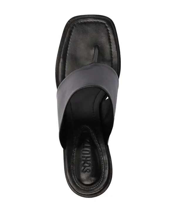 Schutz Martha Leather Thong Sandals