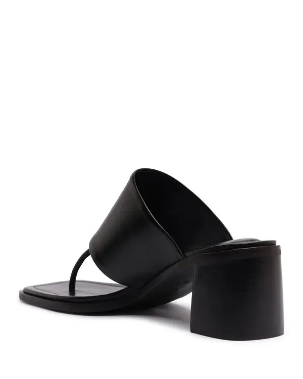 Schutz Martha Leather Thong Sandals