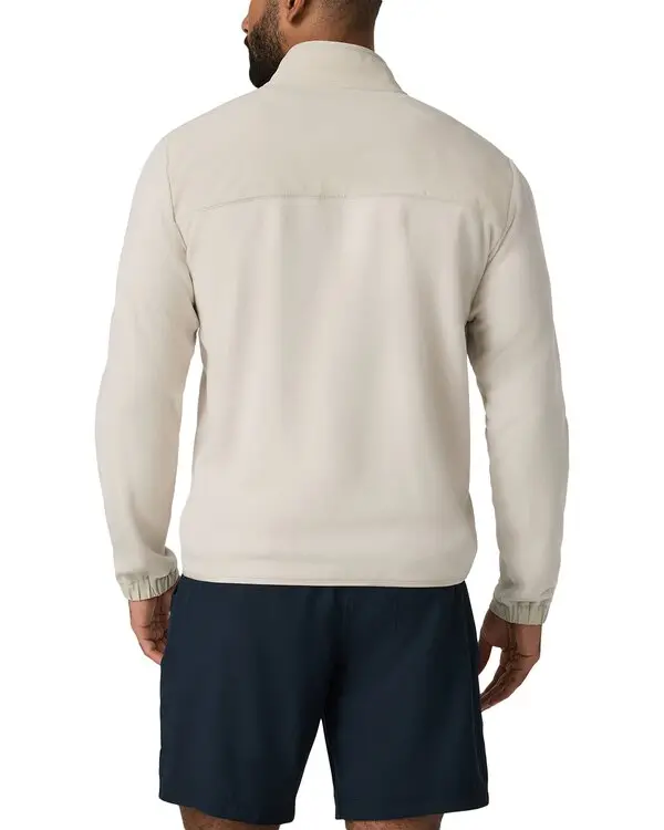 Vuori Aspen Half Snap Jacket - Mushroom