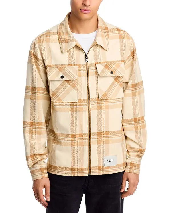 PAPER PLANES Printed Shirt Jacket