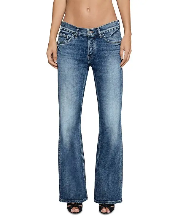 EB DENIM Miley Slouchy Mid Rise Bootcut Jeans