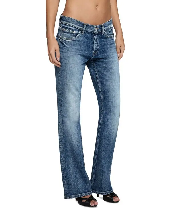EB DENIM Miley Slouchy Mid Rise Bootcut Jeans