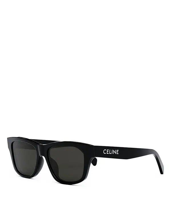 Celine Geometric Sunglasses, 55mm - Sblk/smk