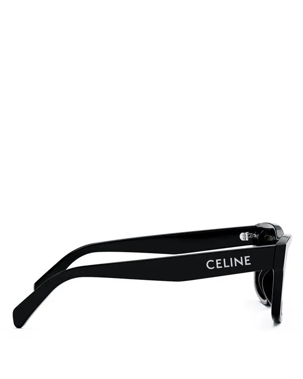 Celine Geometric Sunglasses, 55mm