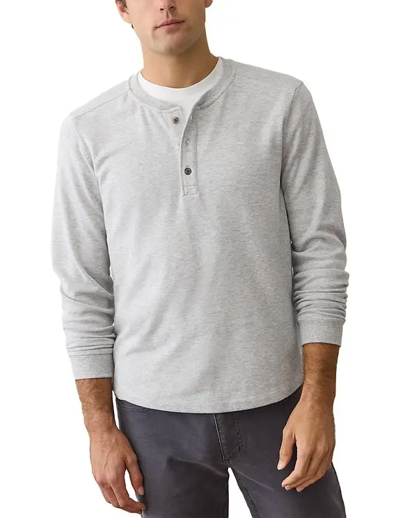 Marine Layer Button Henley Shirt