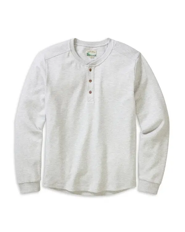 Marine Layer Button Henley Shirt