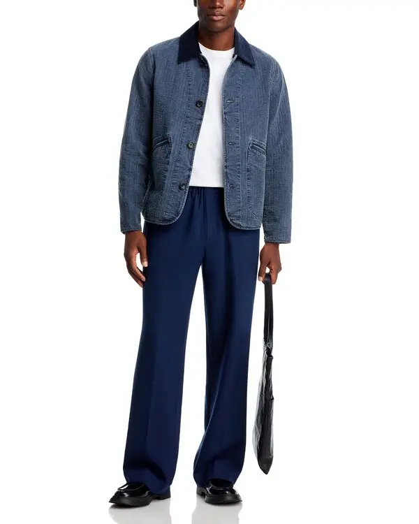 Paul Smith Removable Collar Jacket - Indigo
