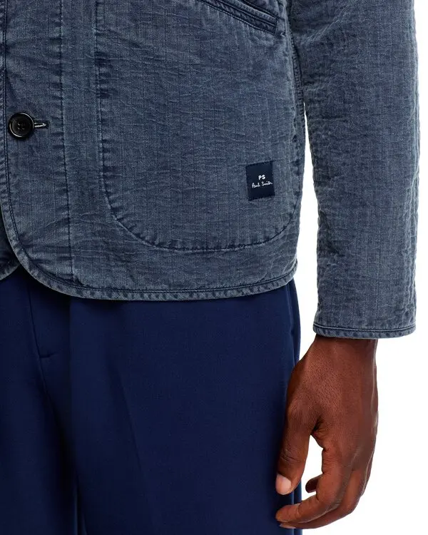 Paul Smith Removable Collar Jacket - Indigo