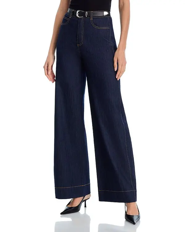 Cinq À Sept Betsy Wide-leg Jeans - Indigo