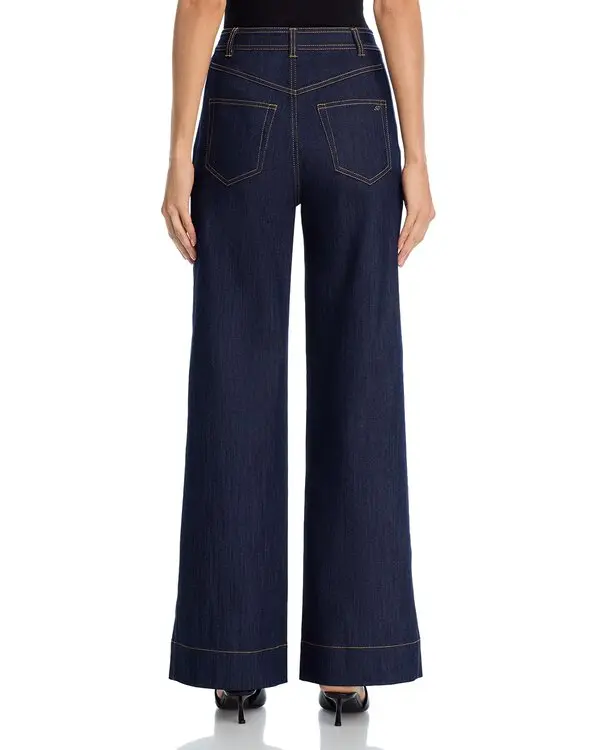 Cinq À Sept Betsy Wide-leg Jeans - Indigo