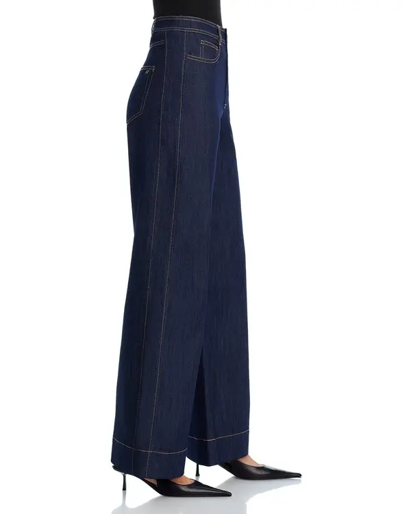 Cinq À Sept Betsy Wide-leg Jeans - Indigo