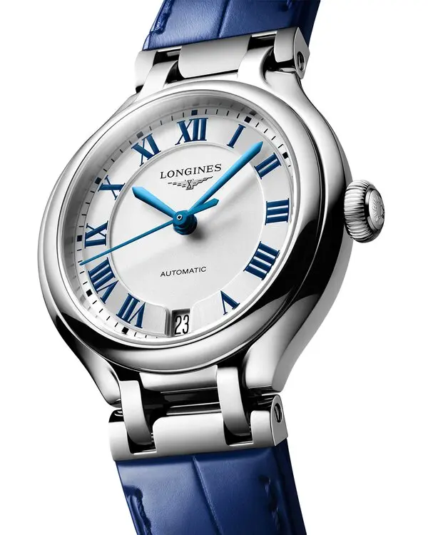LONGINES Primaluna Automatic Watch - Silver/blue