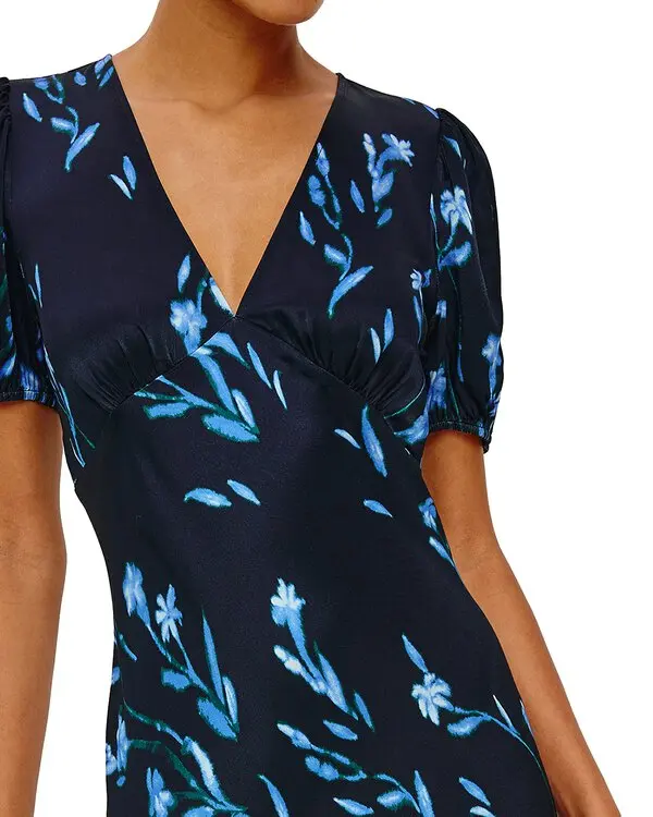 Rails Junia Puff Sleeve Dress - Blue Carnation