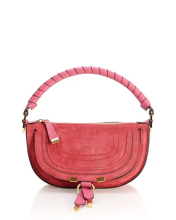 Chloé Marcie Mini Suede Shoulder Bag - Classic