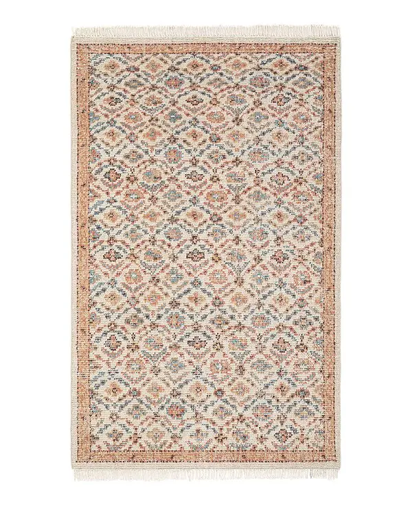 OBEETEE Palace Trellis Area Rug,5'0x8'0