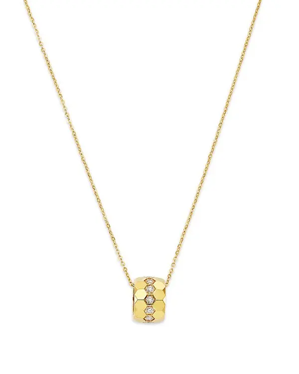 Bloomingdale'S Diamond Pendant Necklace - Gold