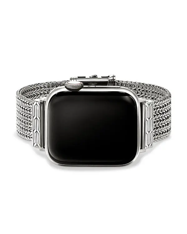 John Hardy Icon Smart Watch Strap - Silver