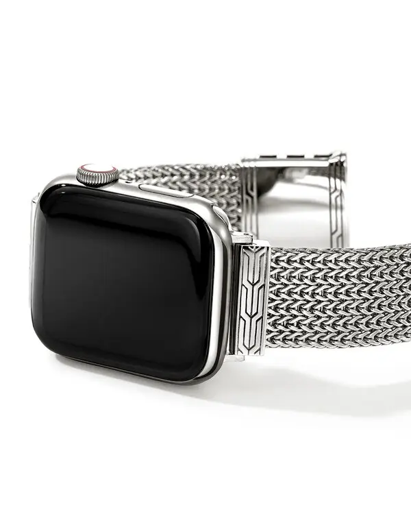 John Hardy Icon Smart Watch Strap - Silver