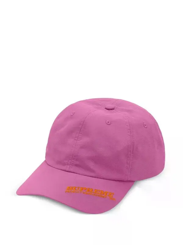 Supreme Visor Logo Panel Cap - Pink