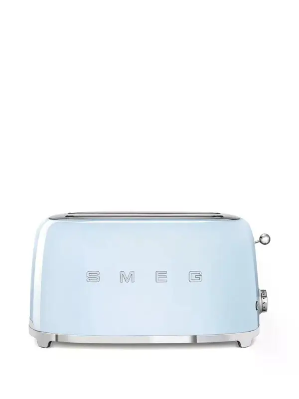 SMEG Ball Lever Plissé Two-toaster - Blue